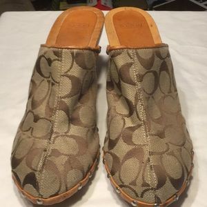 Coach | Shoes | Coach Clogs Fantastic | Poshmark